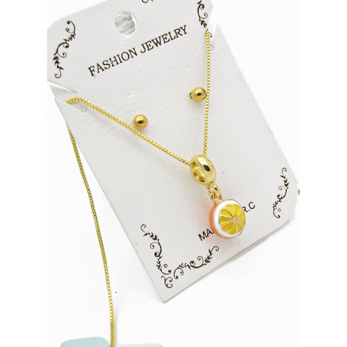 SET DE ARETES, DIJE Y CADENA EN RODIO CON MICROCIRCIONES (ARETES ...